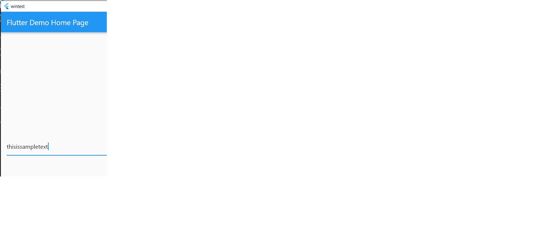 [Desktop]: Cannot input space if TextField is inside ListTile. · Issue #90907 · flutter/flutter ...