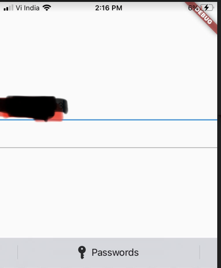 Regression: AutofillGroup not working on iOS for credentials · Issue #95362 · flutter/flutter ...