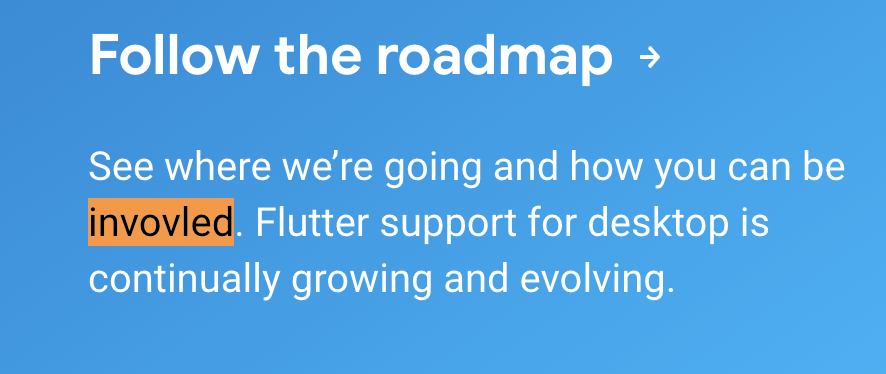 Typo on flutter website · Issue #6627 · flutter/website · GitHub