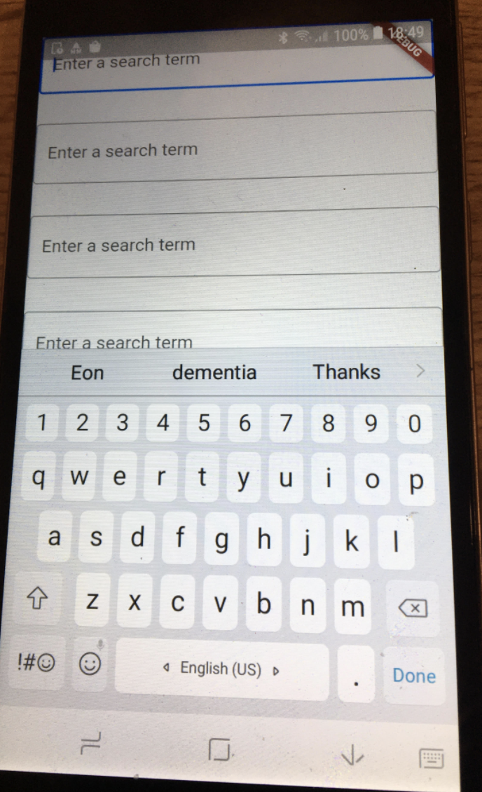 Flutter add-to-app fragment inserts unnecessary bottom padding when keyboard is open · Issue ...