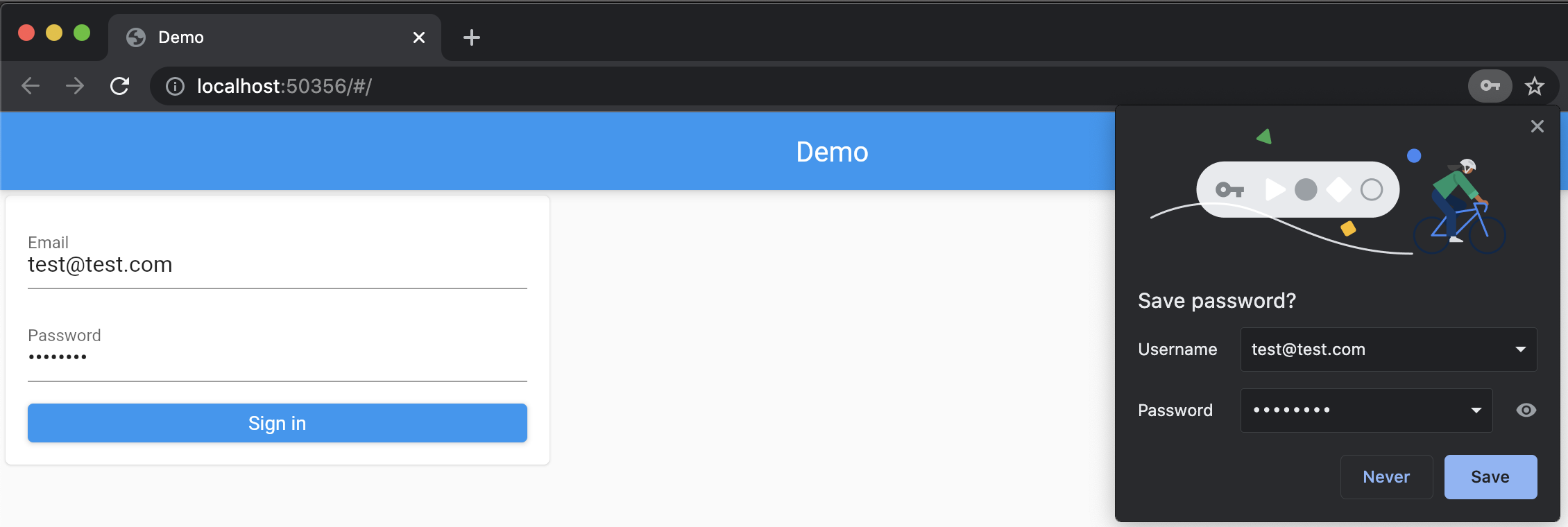 Chrome doesn't save username · Issue #97653 · flutter/flutter · GitHub