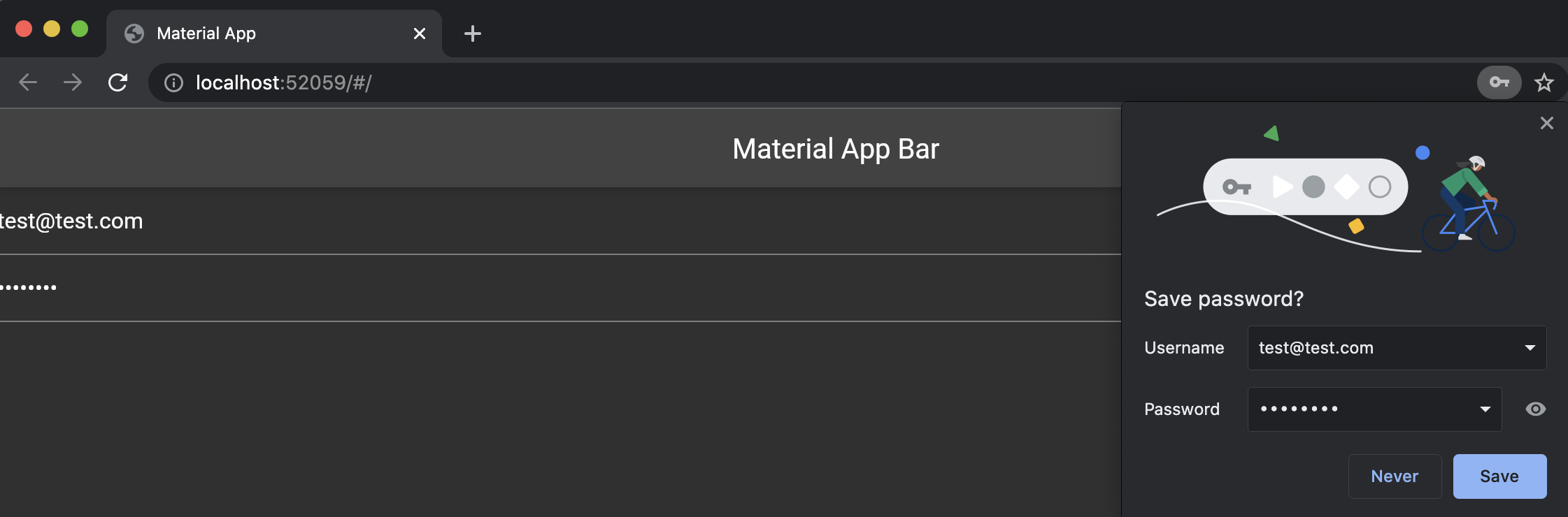 [web] AutofillHints not capturing username in web browsers · Issue #83265 · flutter/flutter · GitHub