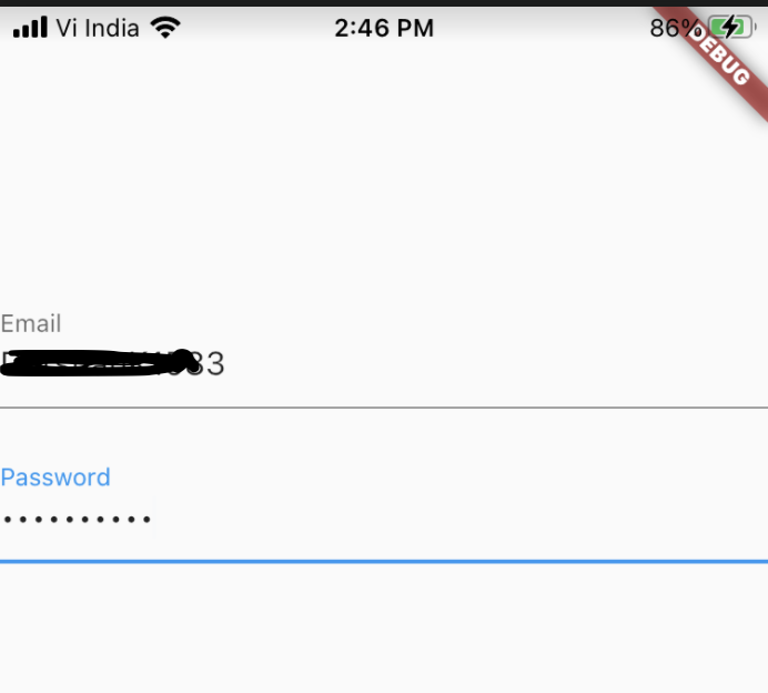 AutofillGroup on iOS does not fill out the AutofillHints.password field, when the AutofillHints ...