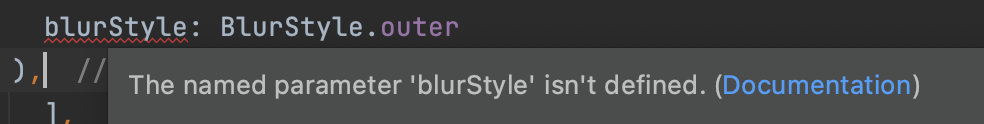 Blurstyle Property Of Boxshadow Widget Looks Weird When Used With Offset Property · Issue 99344