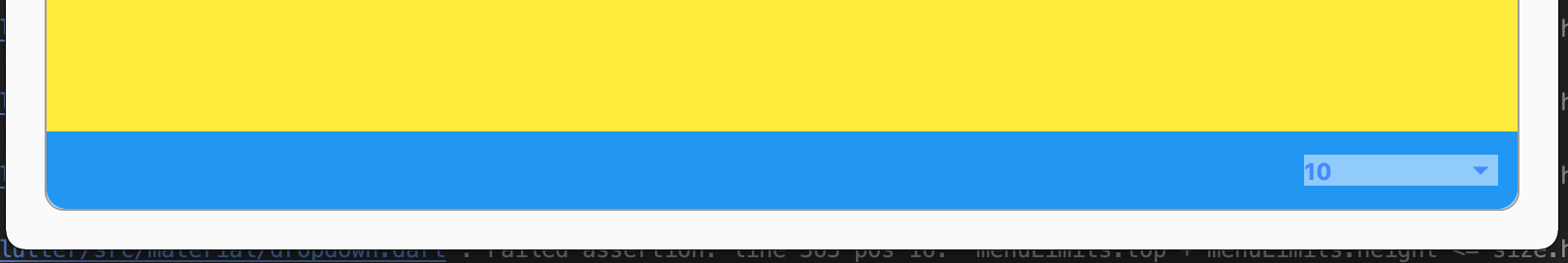 Tapping On Dropdownbuttonformfield Throws `menulimitstop Menulimitsheight 4696
