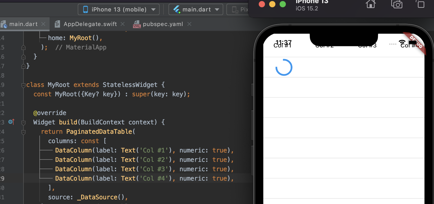 Proposal to change the default behavior of displaying CircularProgressIndicator in cells when ...