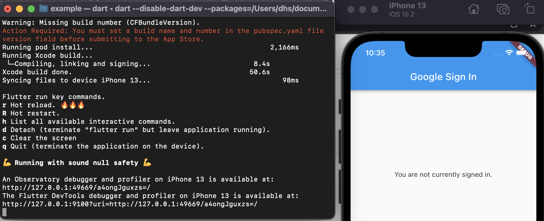 plugin(google_sign_in, iOS): property 'keyWindow' not found on object of type 'UIWindowScene ...
