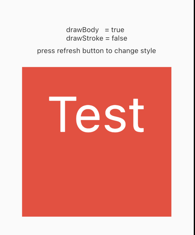 CustomPaint drawing stroked text with transparent body and stroke color · Issue #112148 ...