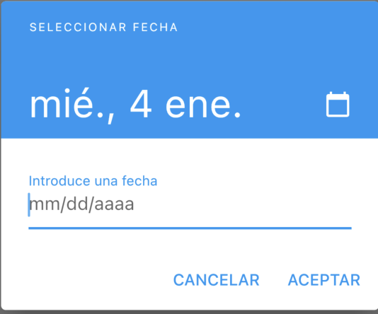 Spanish date picker input's placeholder is wrong · Issue #66227 ...