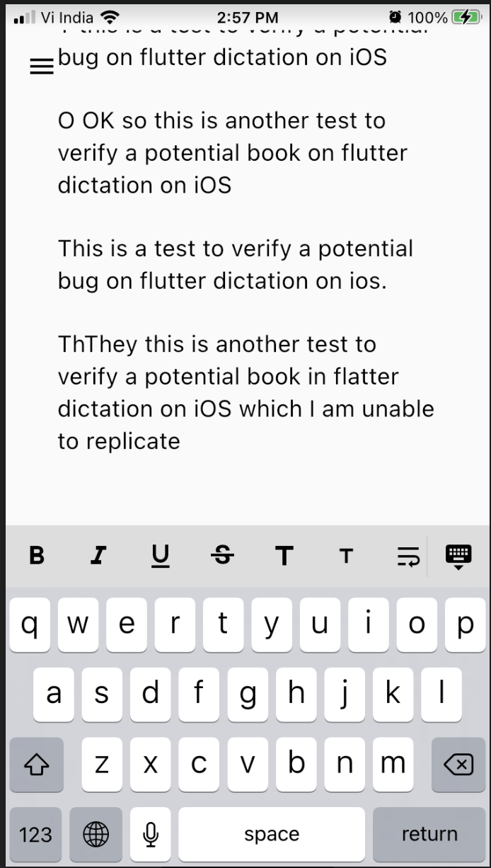[iOS] - Dictation deltas don't respect app-side content updates · Issue ...