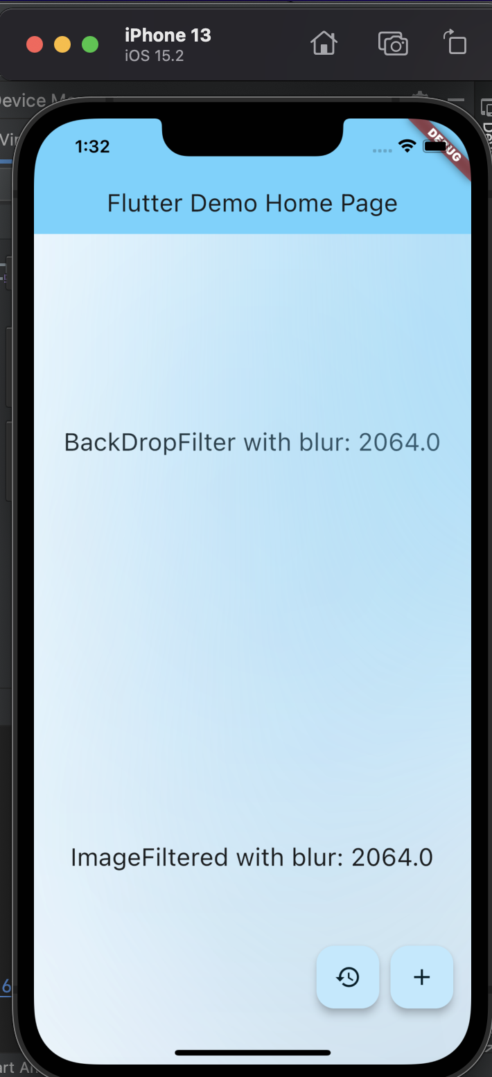 Crash and Blur Effect Failure with High Blur Values on iOS Devices · Issue #127151 · flutter ...