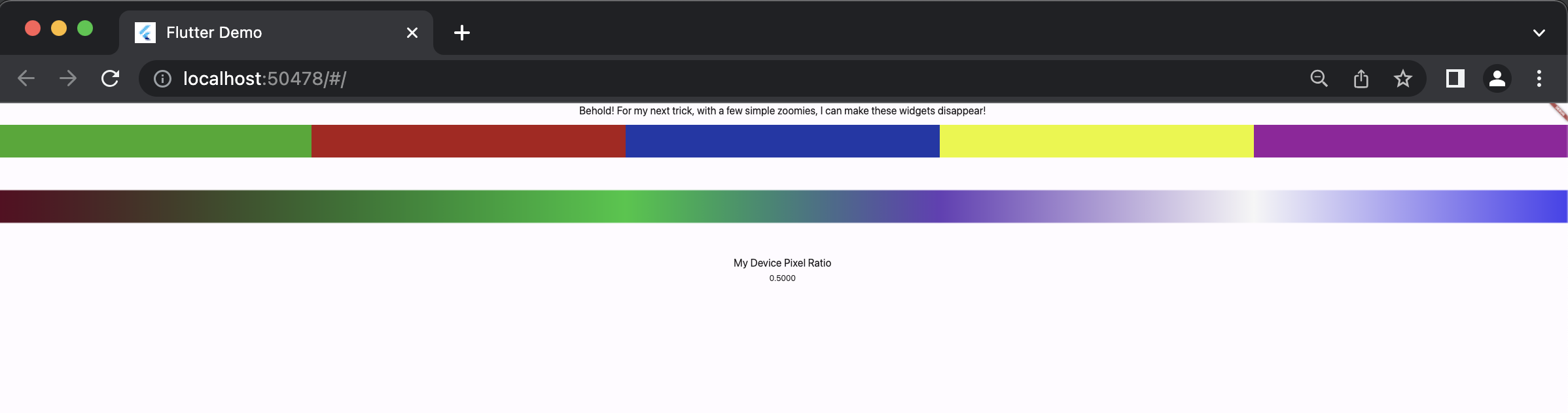 [Flutter Web] Widgets not resizing (disappear) with browser zoom in / out · Issue #129182 ...