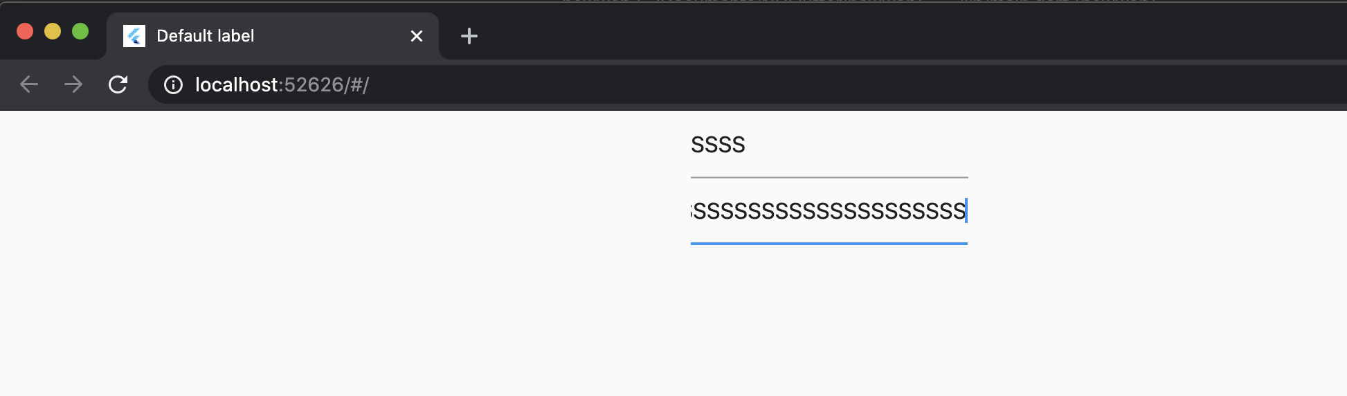 Web Text In Textfield Becomes Blurry When Suffixicon Is Set · Issue 65725 · Flutterflutter