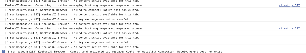 Firefox Snap Keepassxc Flatpak Keepassxc Browser Failed To Connect Unknown Error · Issue 