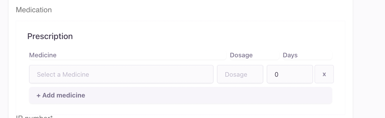 Prescription- Route · Issue #3104 · ohcnetwork/care_fe · GitHub