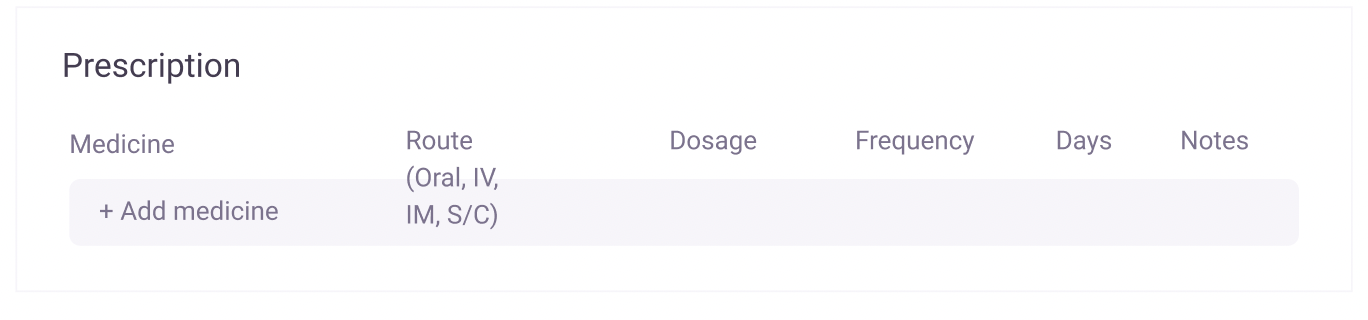 Prescription- Route · Issue #3104 · ohcnetwork/care_fe · GitHub