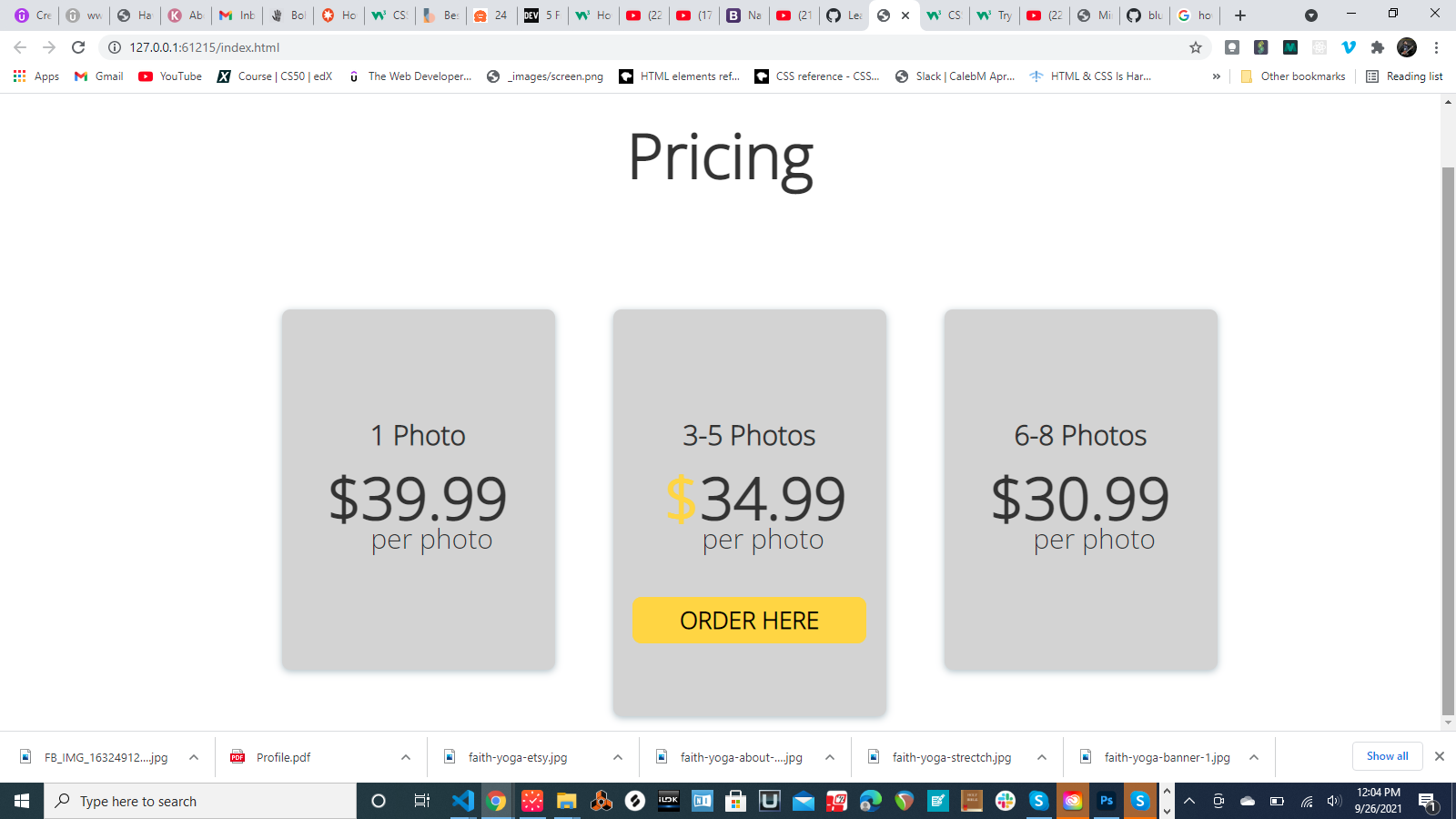 GitHub - bluecollarcoders/pricing-mockup