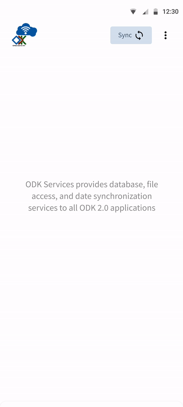 ODK-X Services - Menu navigation UI improvement · Issue #358 · odk-x/tool-suite-X · GitHub