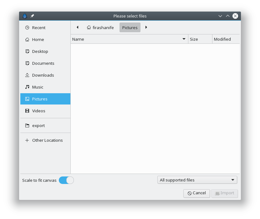Add "Scale to fit canvas" checkbox to image import dialog. · Issue #1126 · synfig/synfig · GitHub