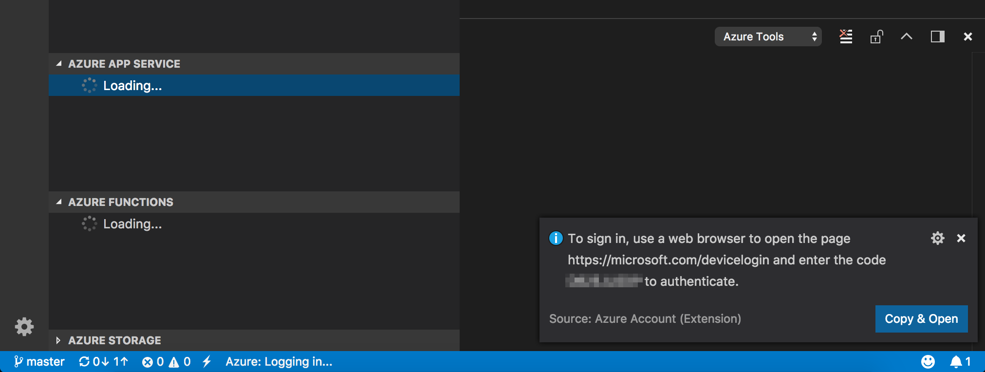 Infinite Loop While Trying To Authenticate · Issue 349 · Microsoft Vscode Azureappservice · Github
