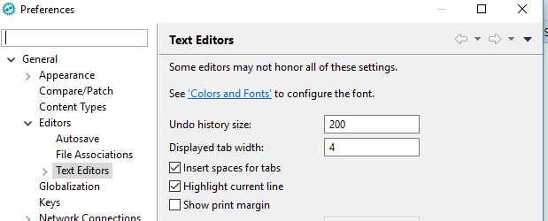 Insert Spaces for Tabs config not respected · Issue #990 · Sloeber/arduino-eclipse-plugin · GitHub