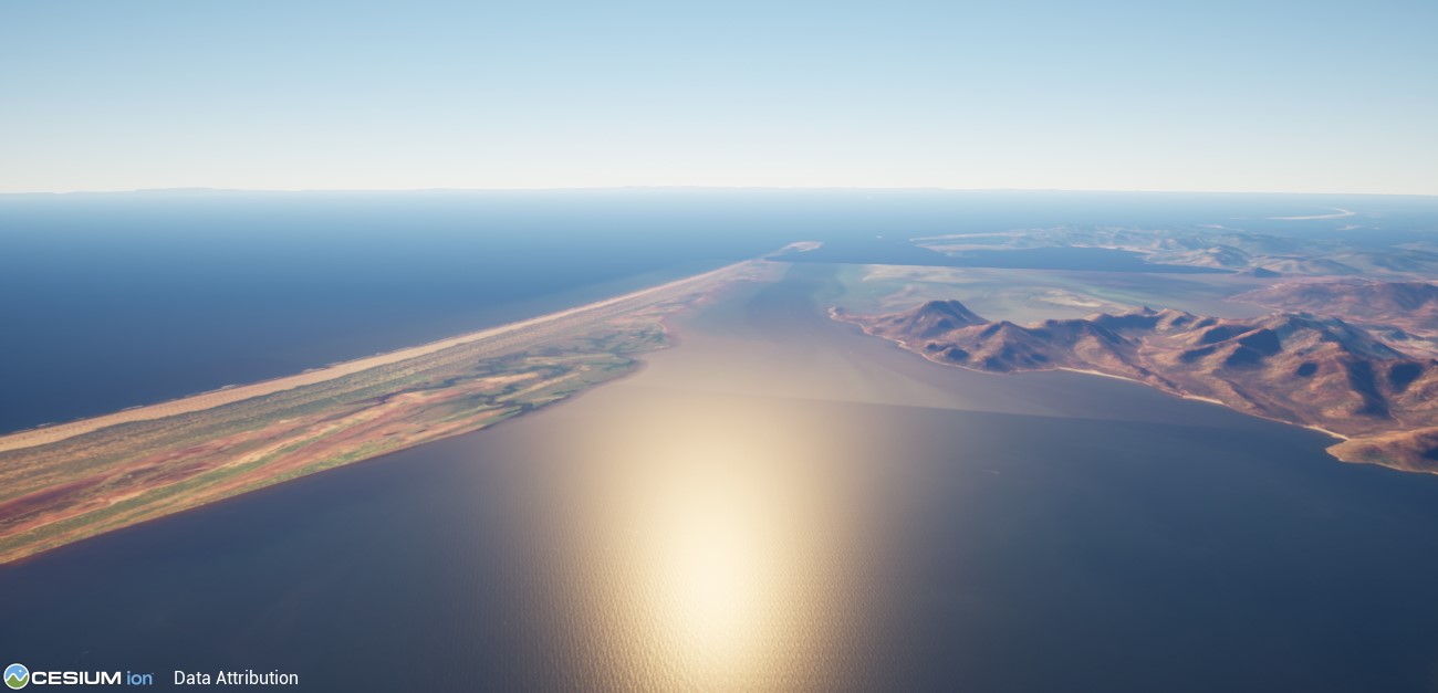 Improve water mask appearance from distance · Issue #405 · CesiumGS ...