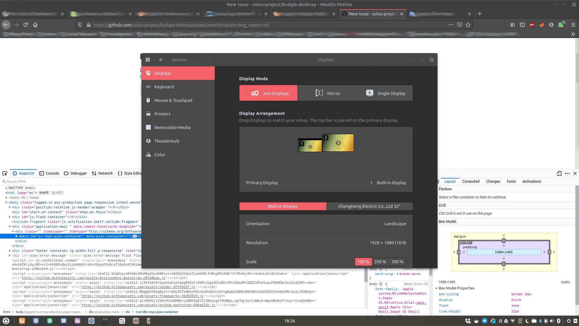 Multiple displays arrangement · Issue #1950 · solus-project/budgie-desktop · GitHub