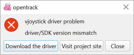 vjoystick not working in 2.3.11 · Issue #1104 · opentrack/opentrack · GitHub