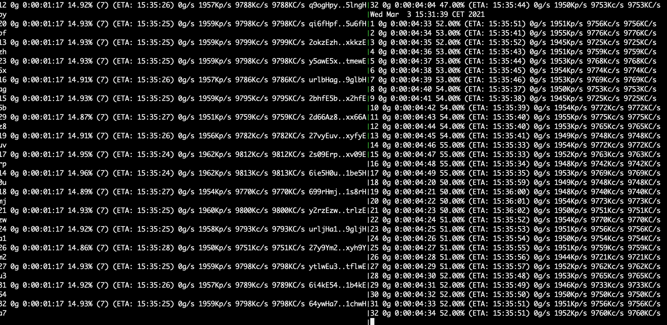Set TIMER_SAVE_DELAY to 60 seconds for consistency with default john.conf · Issue #4583 ...