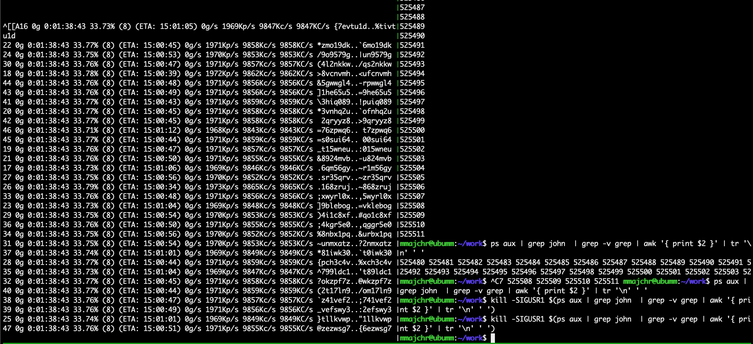 --status of a --fork session fails to consider --node range found in main .rec file · Issue ...
