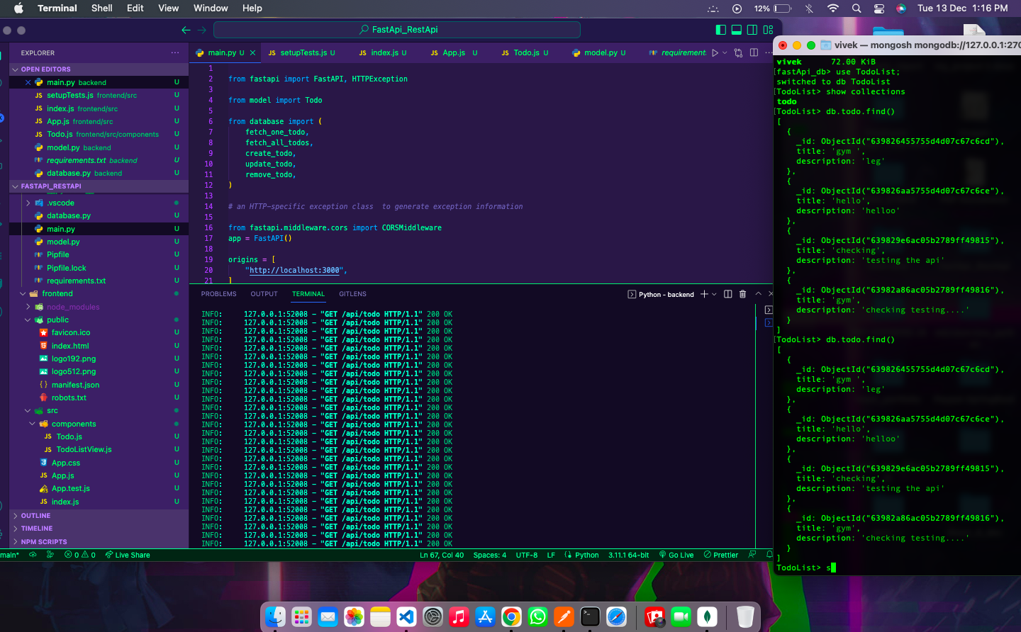 GitHub - vivekjha1213/User-Agenda-fastapi: Python-FastApi Rest Api