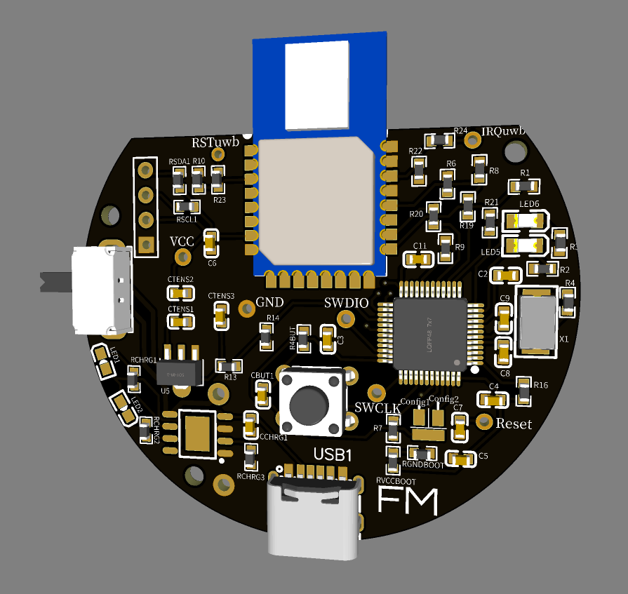 GitHub - fedemille/uwb-fm