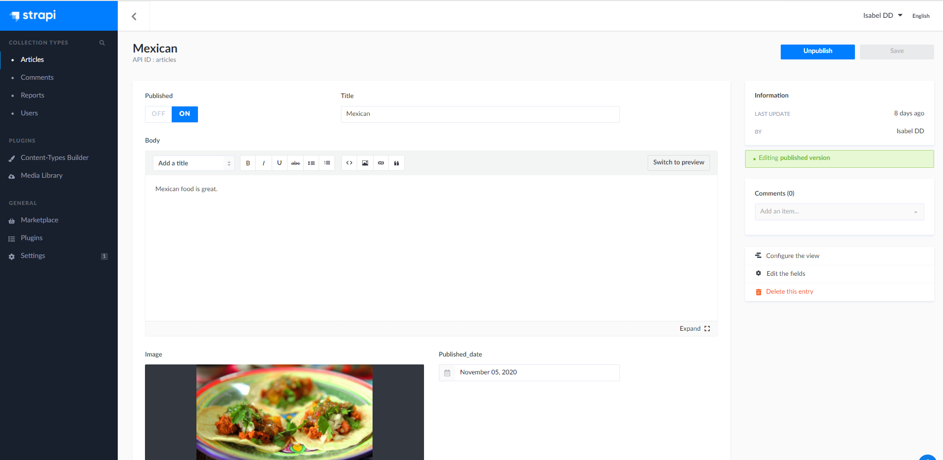 Strapi issue · Issue #14 · VirtusLab-Open-Source/strapi-plugin-comments · GitHub