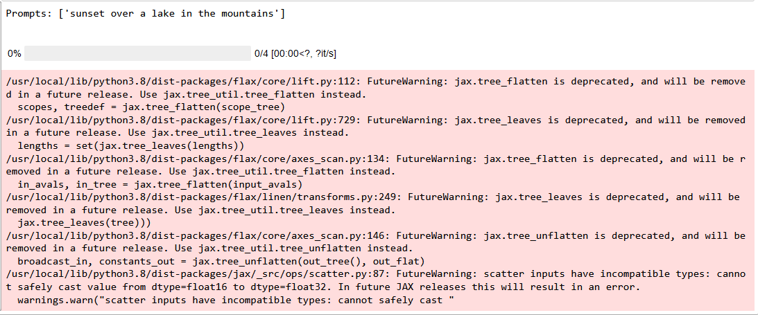 Stuck At 0 When Running Locally With Jax Warnings · Issue 302 · Borisdaymadalle Mini · Github 