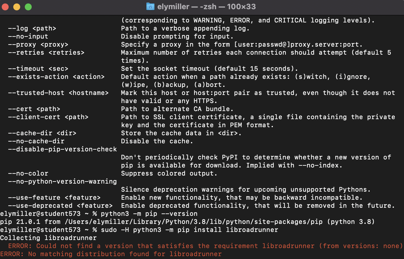 Unable To Install Lib Roadrunner On Macos Big Sur V 11 2 · Issue 729 · Sys Bio Roadrunner