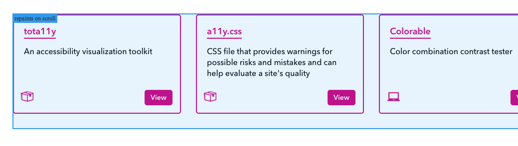 Paint issues for the header · Issue #30 · GoogleChromeLabs/progressive-tooling · GitHub