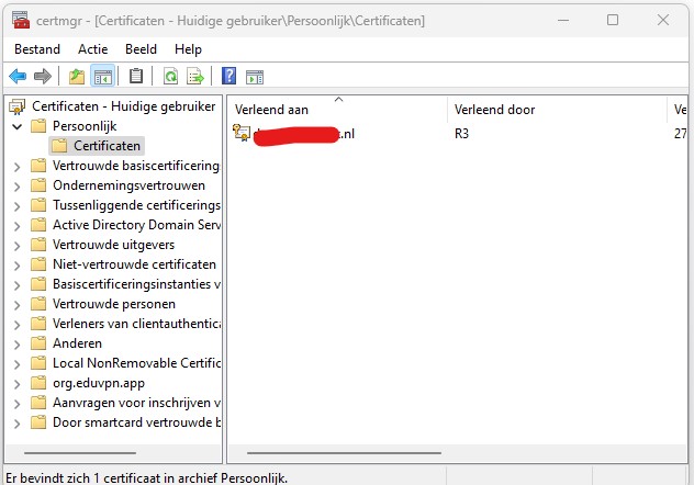 Certificate problem on Windows 11 · Issue #641 · SafeExamBrowser/seb ...
