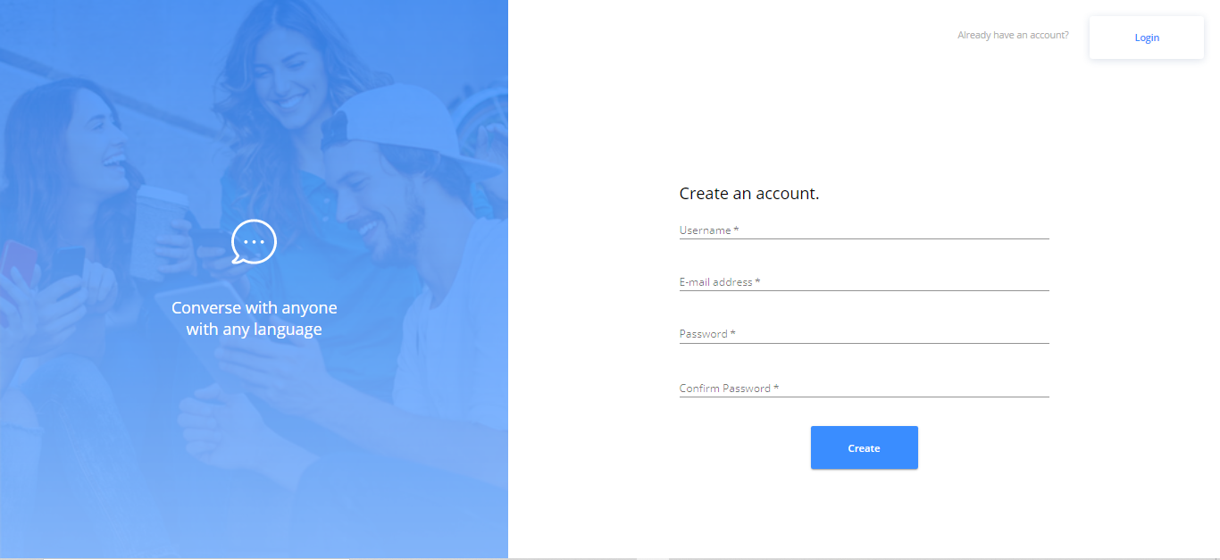 GitHub - Qarola/messenger-app: This is a simple web app built with ...