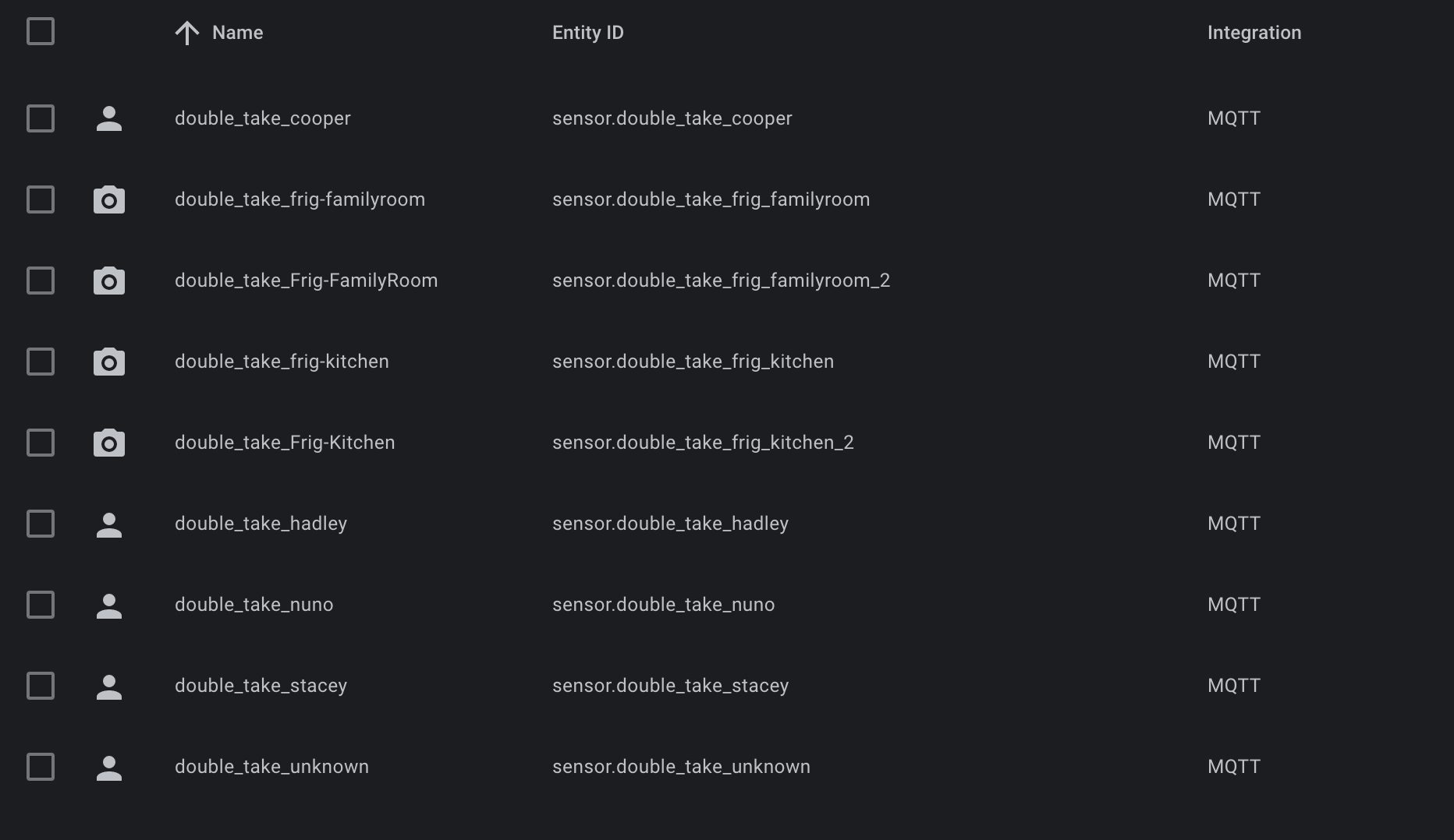 [BUG] - Last name trained does not show up as sensor in MQTT · Issue #157 · jakowenko/double ...