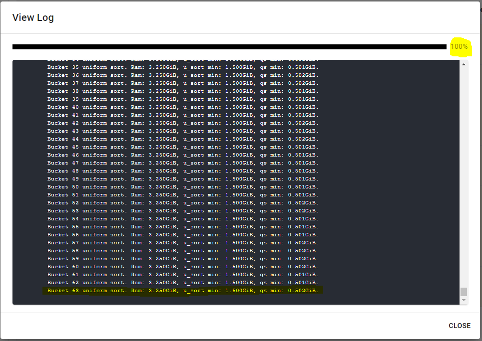 [BUG] 1.0.4 GUI: Plots Tab; Status of Plotting; Prematurely reaches 100% Status · Issue #256 ...