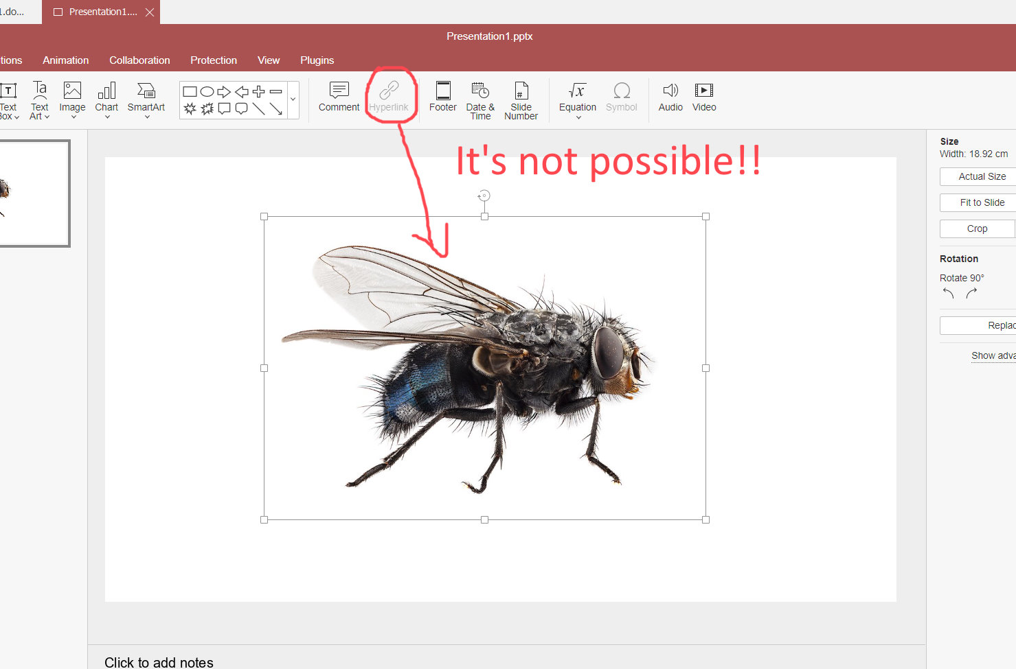 Hyperlink on picture · Issue #2096 · ONLYOFFICE/DocumentServer · GitHub
