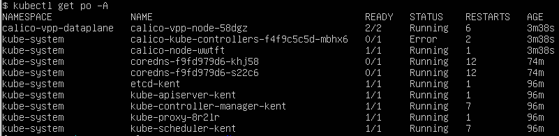 Cannot startup calico-vpp-node on dpdk interface configuration · Issue #273 · projectcalico/vpp ...