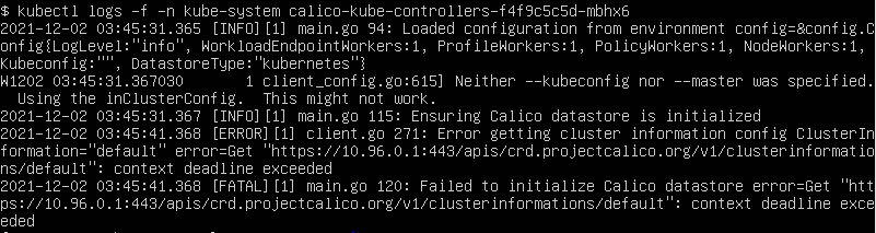 Cannot startup calico-vpp-node on dpdk interface configuration · Issue #273 · projectcalico/vpp ...