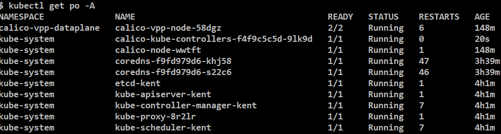 Cannot startup calico-vpp-node on dpdk interface configuration · Issue #273 · projectcalico/vpp ...