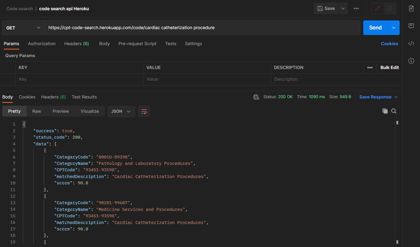 GitHub - shritech1404/CPT-code-api: Search CPT code based on procedure or description