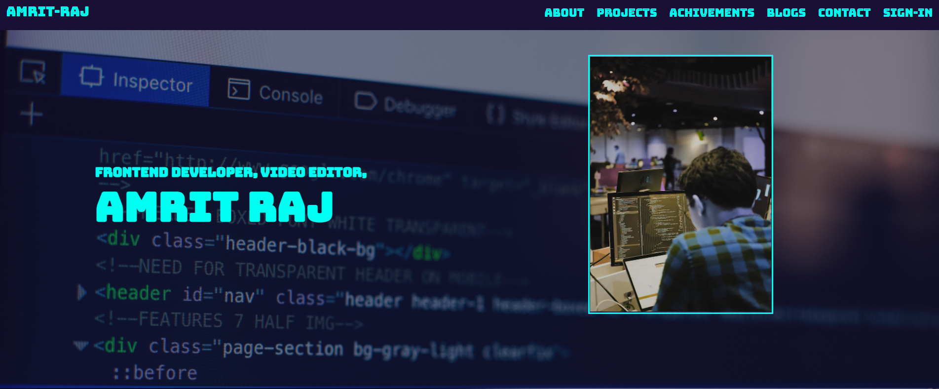 GitHub - Amrit-Raj12/nextjs-portfolio