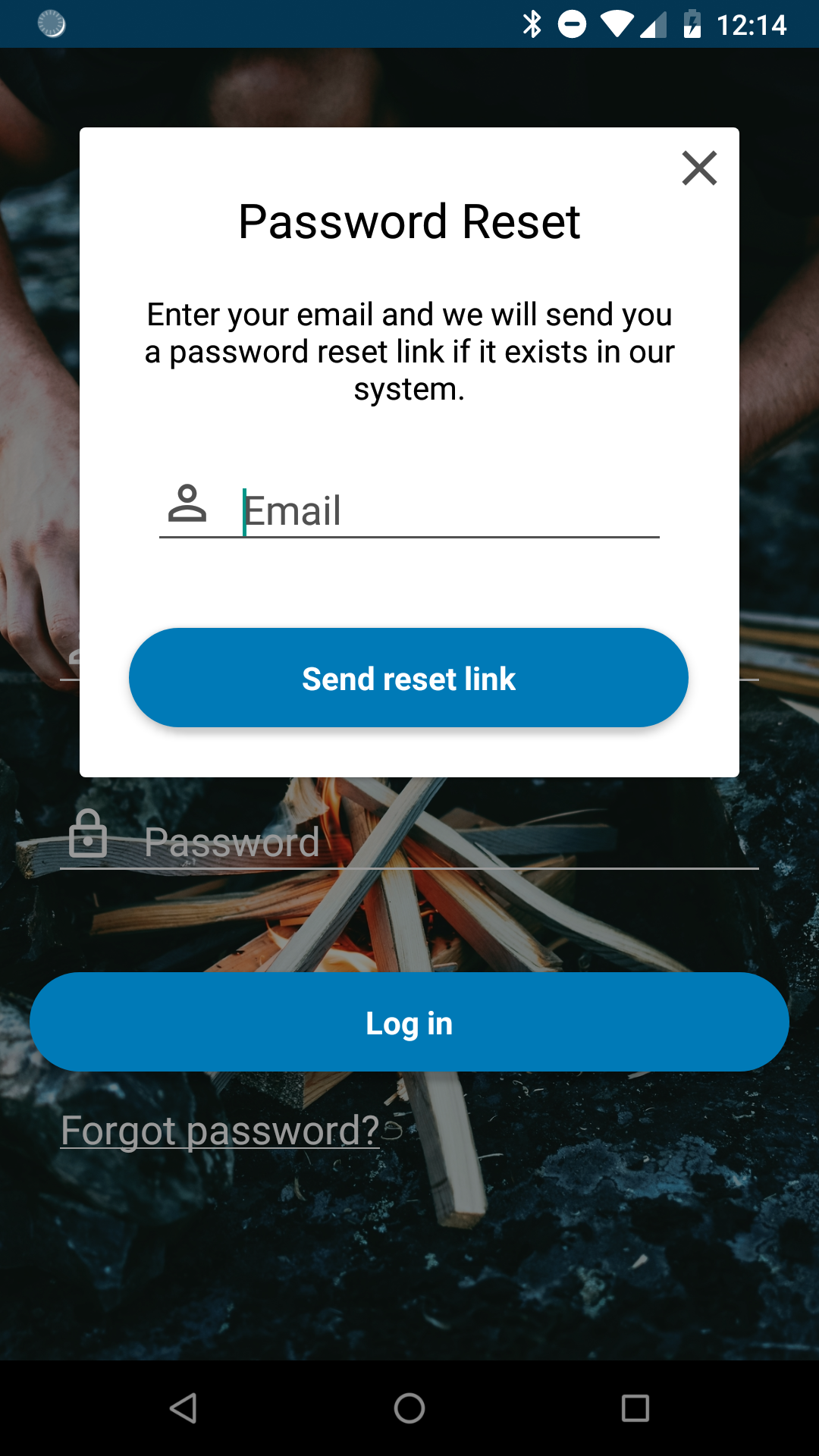 Android - Button from background shows above Overlay · Issue #1112 · react-native-elements/react ...