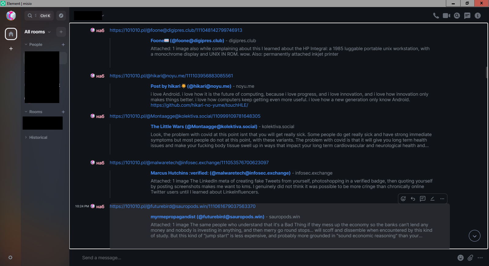 Unoccupied empty column reserved in the message screen? · Issue #26282 ...