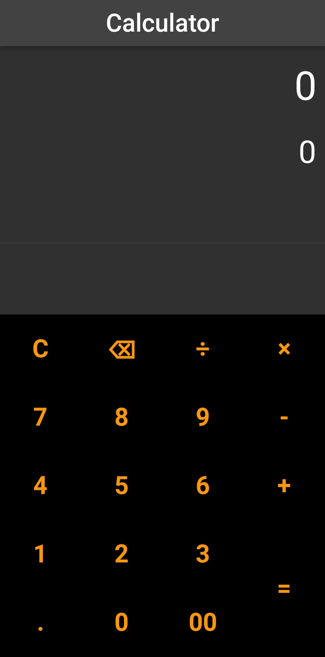 GitHub - KEREM-BAS/Flutter-calculator