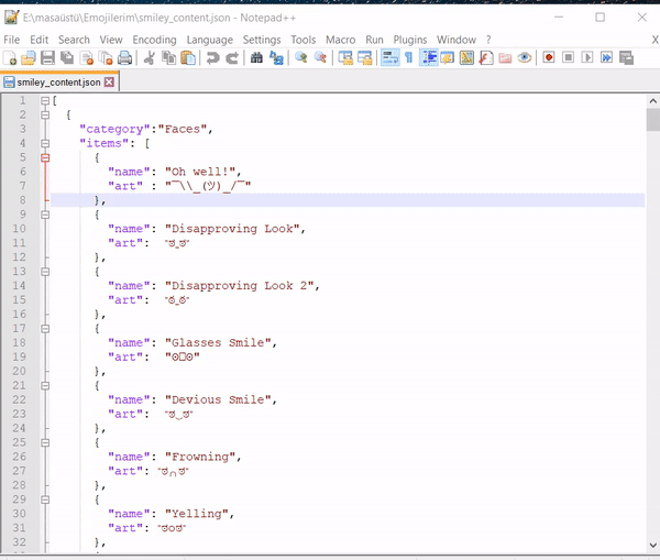 GitHub - oguzadali/json-emoji: Emoji copy app , gets data from JSON file.